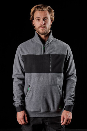 FXD Work Fleece (WF-2) MID GREY | Worklocker Pakenham